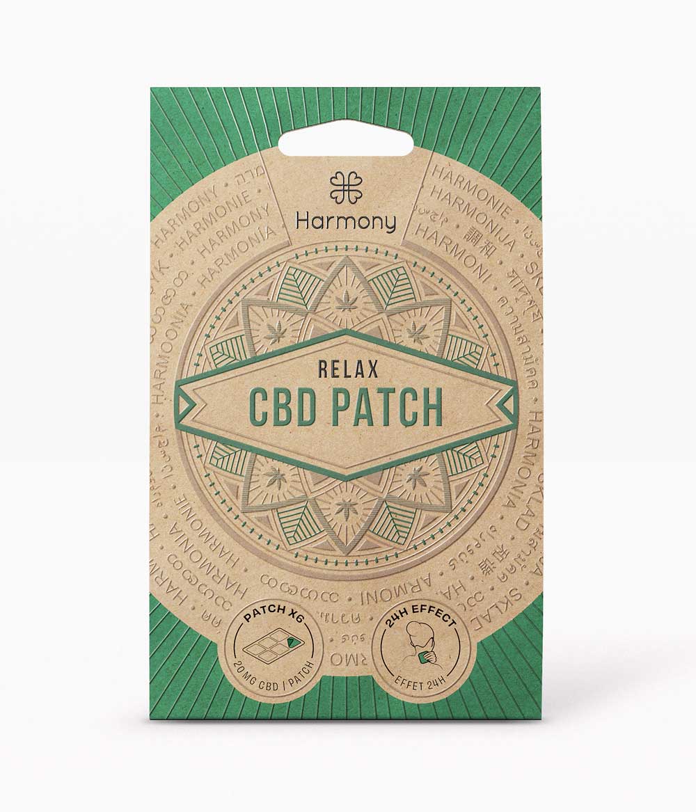 Patch anti douleur CBD – Harmony CBD